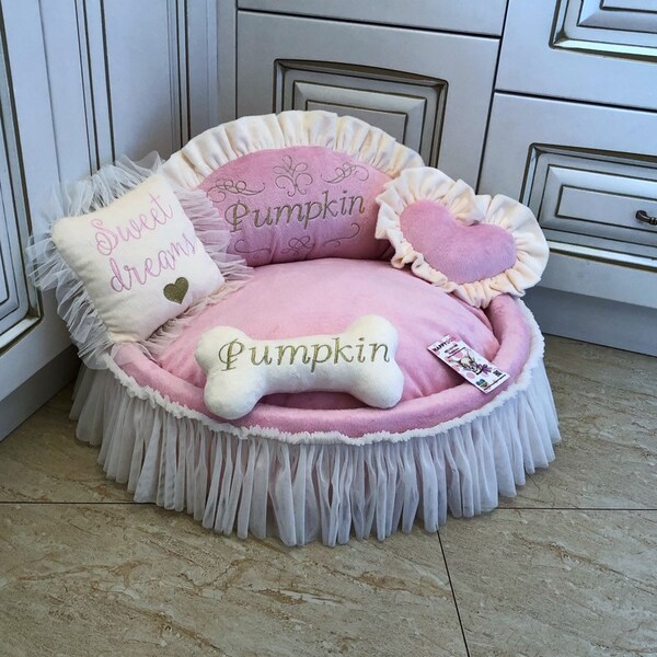 Personalized Dog Bed - Etsy