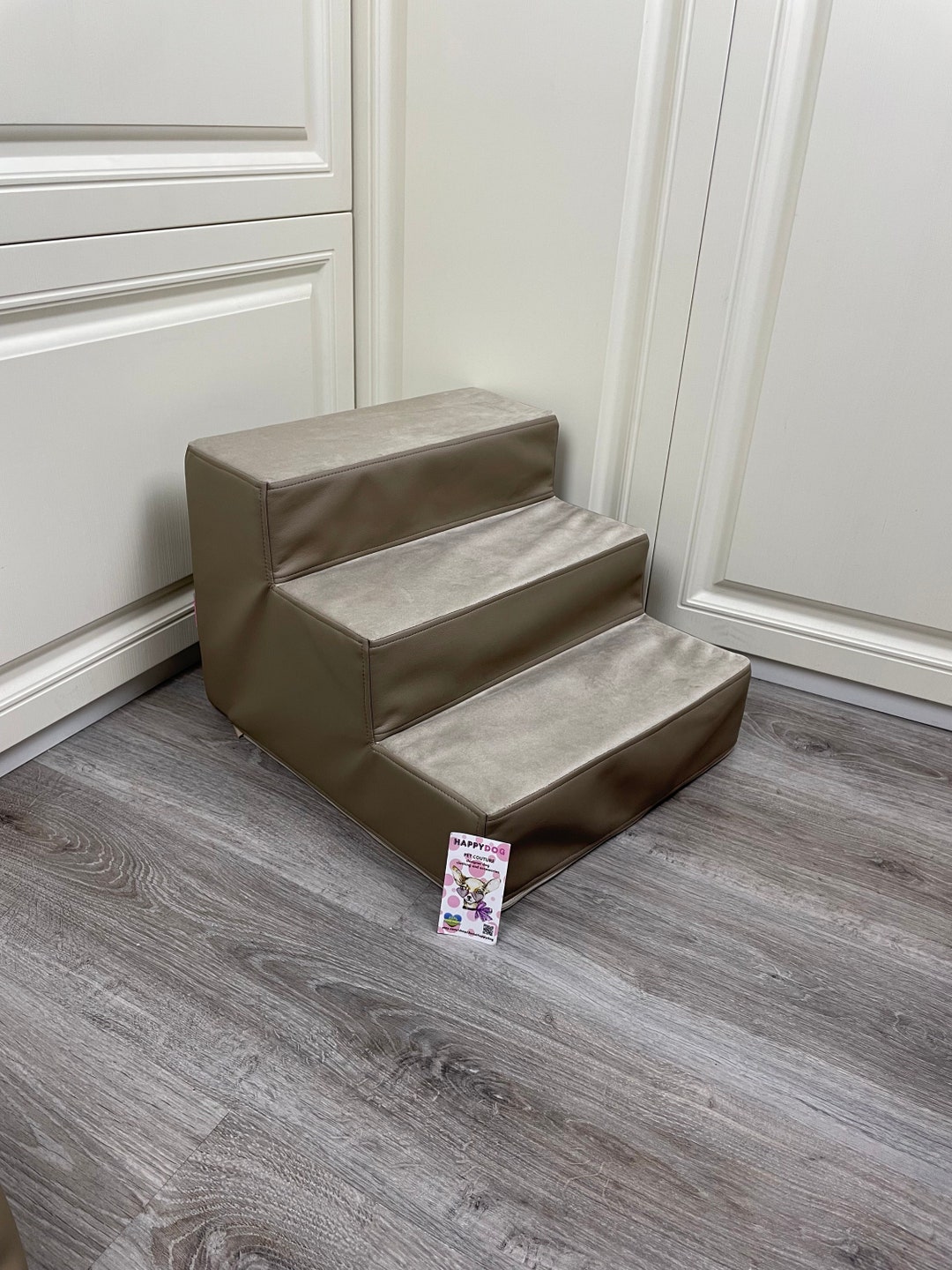 Beige and Brown Steps for Dog Mocco Dog Stairs Dog Ramps Cat - Etsy