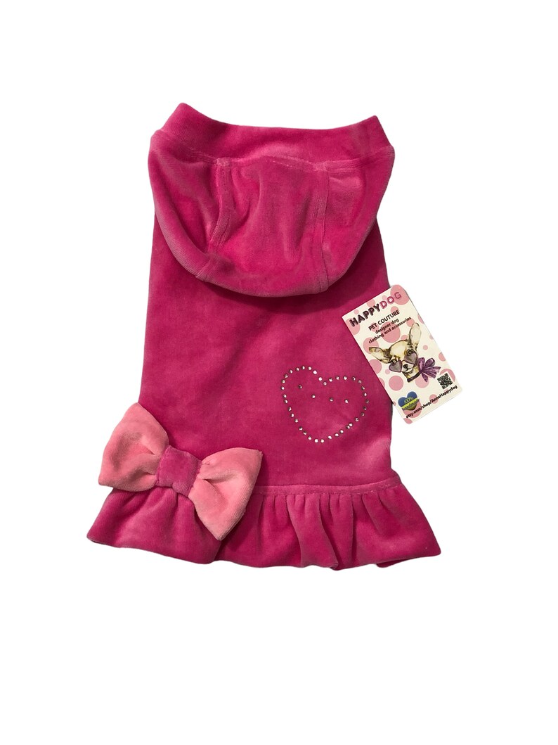 Pink Designer Dog Hoodie Princess Dog Warm Coat Chihuahua - Etsy