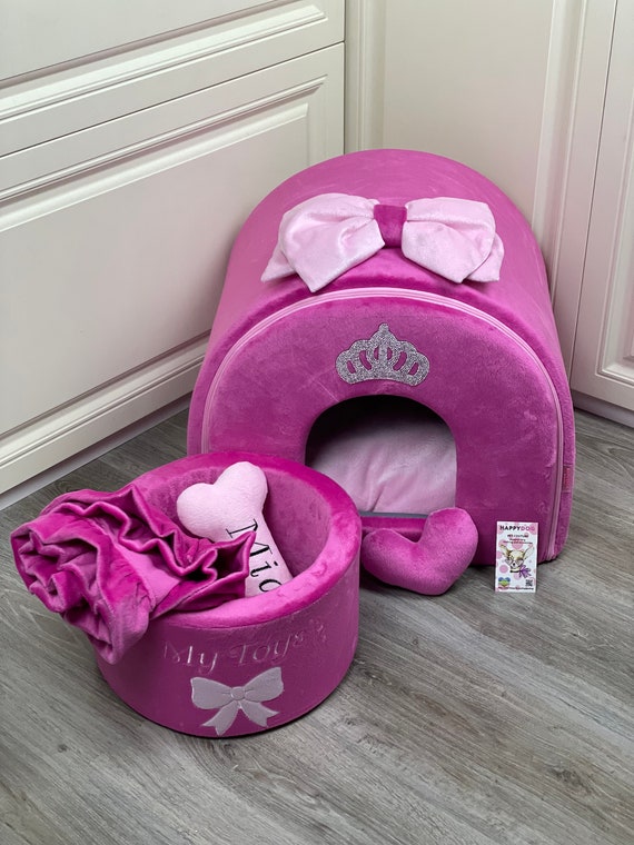 Pink Luxury Dog Houses