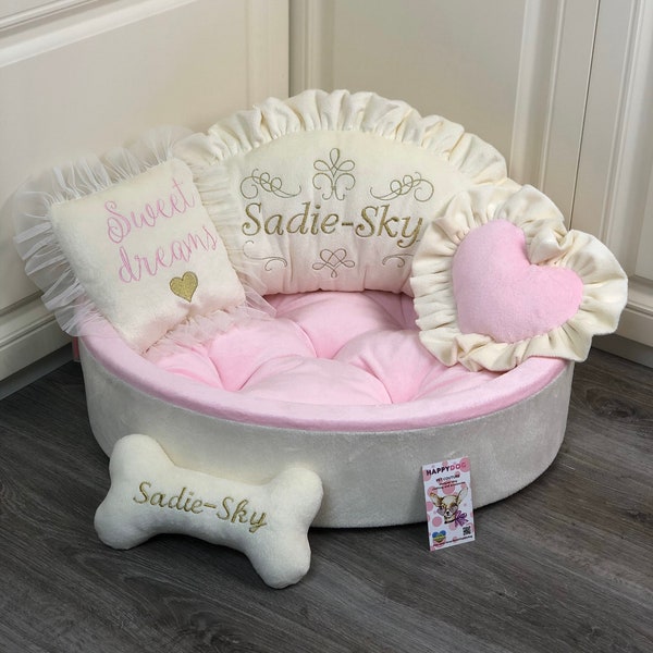 Princess Dog Bed - Etsy