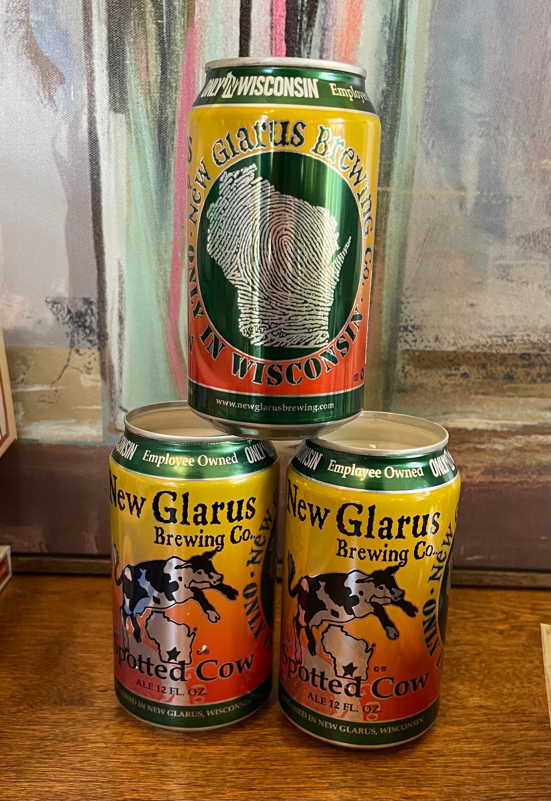 Beer Can Spotted Cow Soy Candles 10 Oz. - Etsy