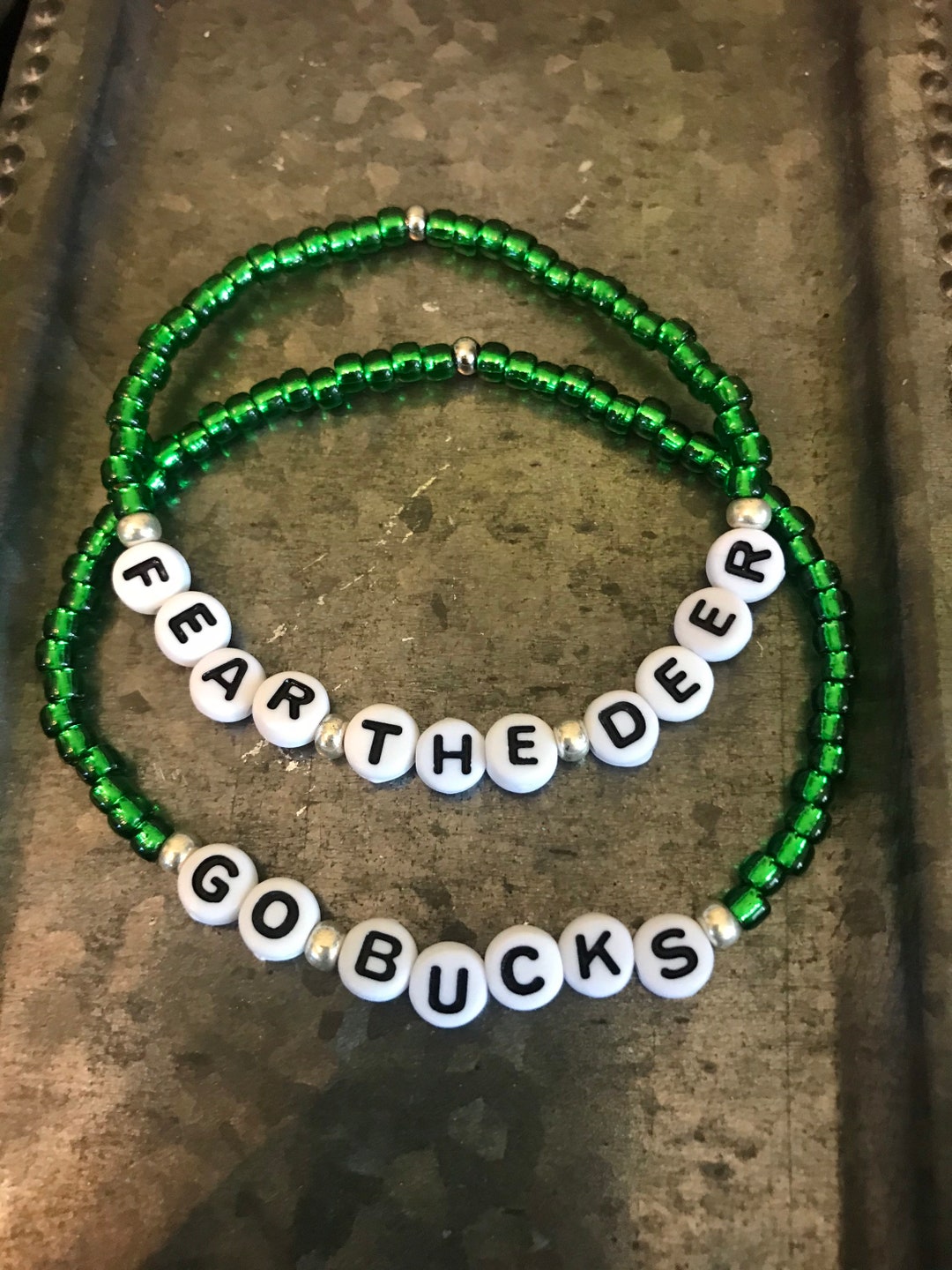 Milwaukee Bucks Word Bracelet - Etsy