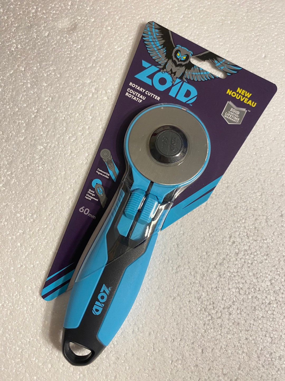 ZOID Tools 60mm Rotary Cutter With Soft-touch Handle New - Etsy