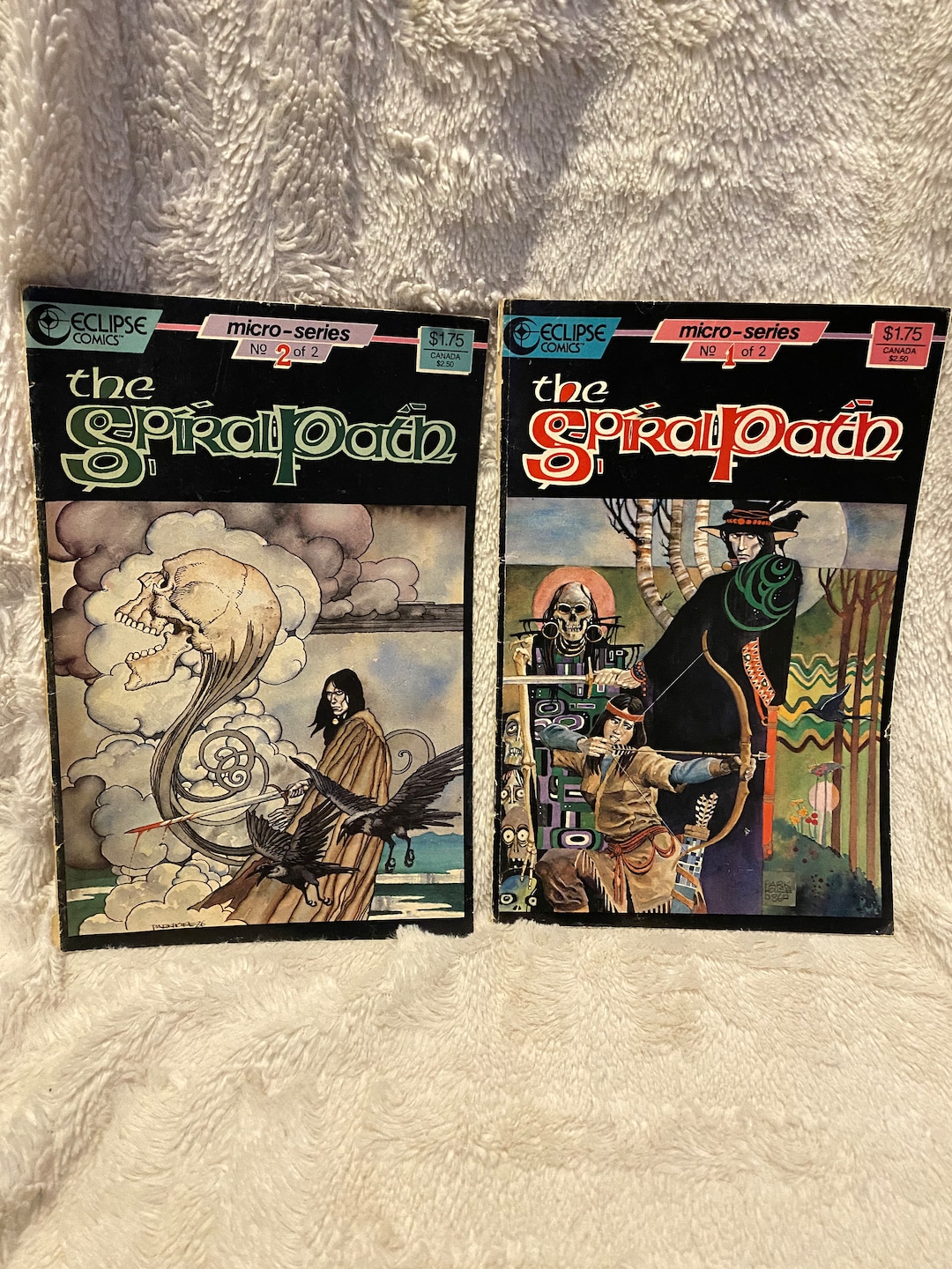 Vintage the Spiral Path Comics Set, 1986. - Etsy