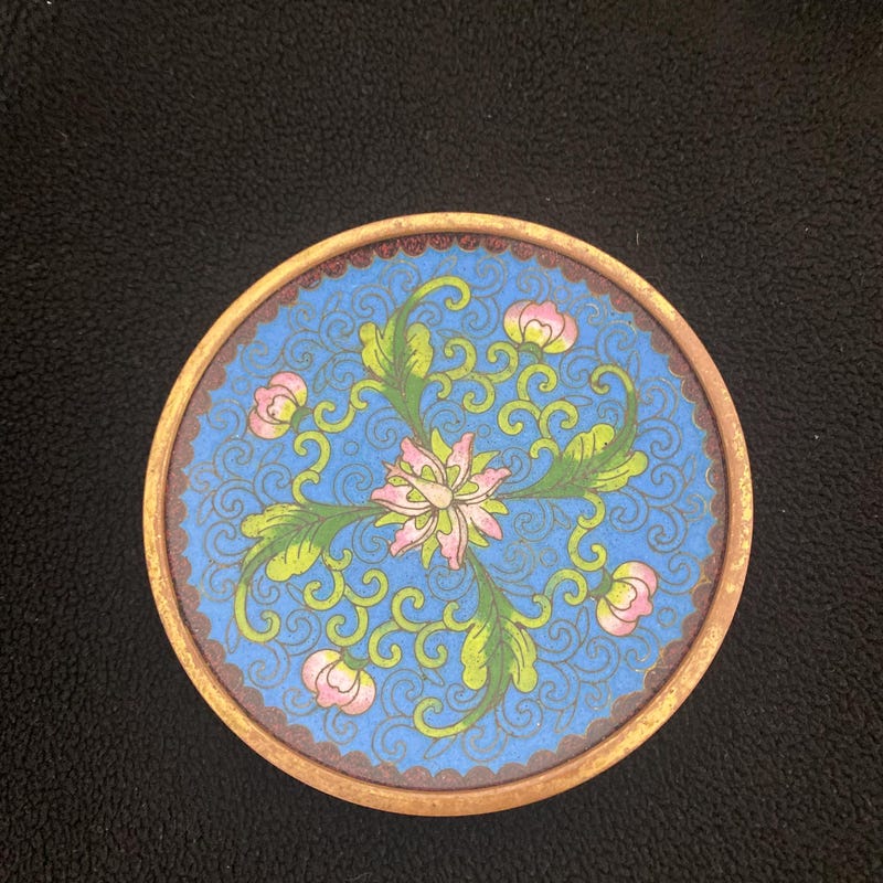 Asian Lotus Plate - Etsy
