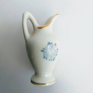 Miniature Porcelain Vases, Lot of Three Mini Curio Cabinet Collection ...