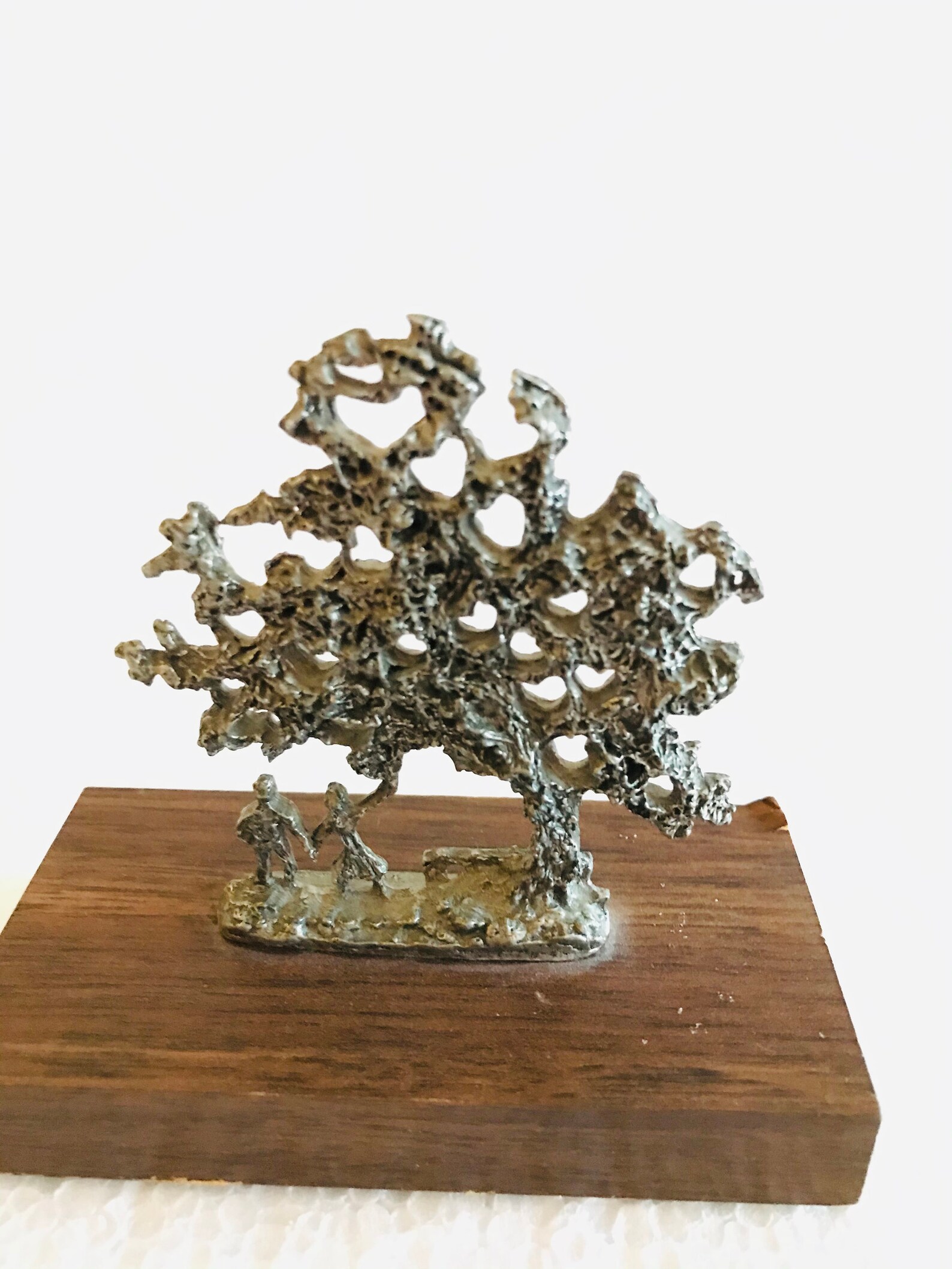 Signed W Gerard the Tree of Life Pewter Figurine Valentines | Etsy