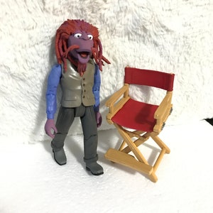 Vintage Muppet Collectible Clifford Action Figurine With Chair. - Etsy