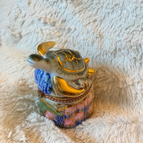 Turtle Trinket Box - Etsy