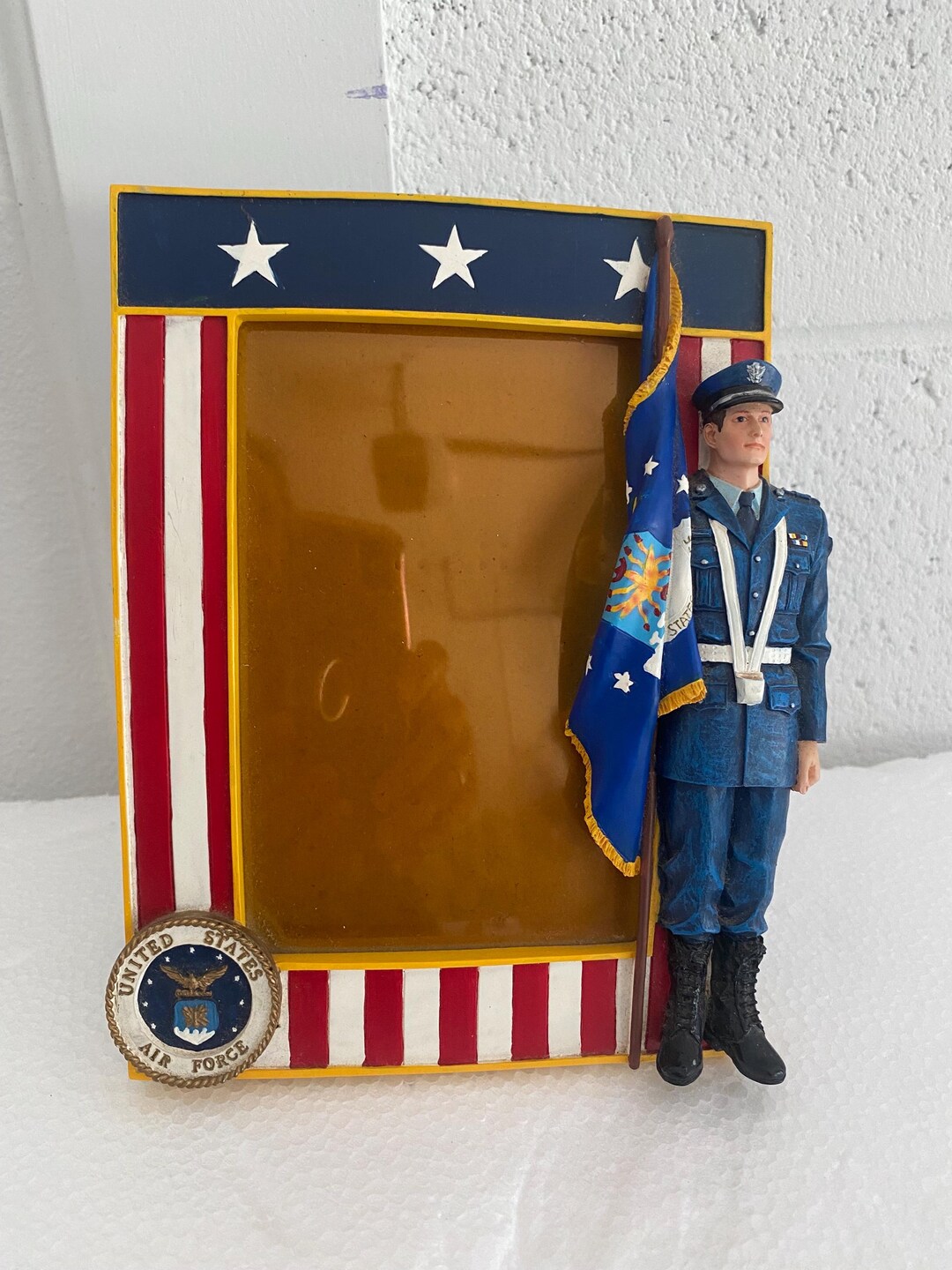 Vintage United States Air Force Picture Frame, USA - Etsy
