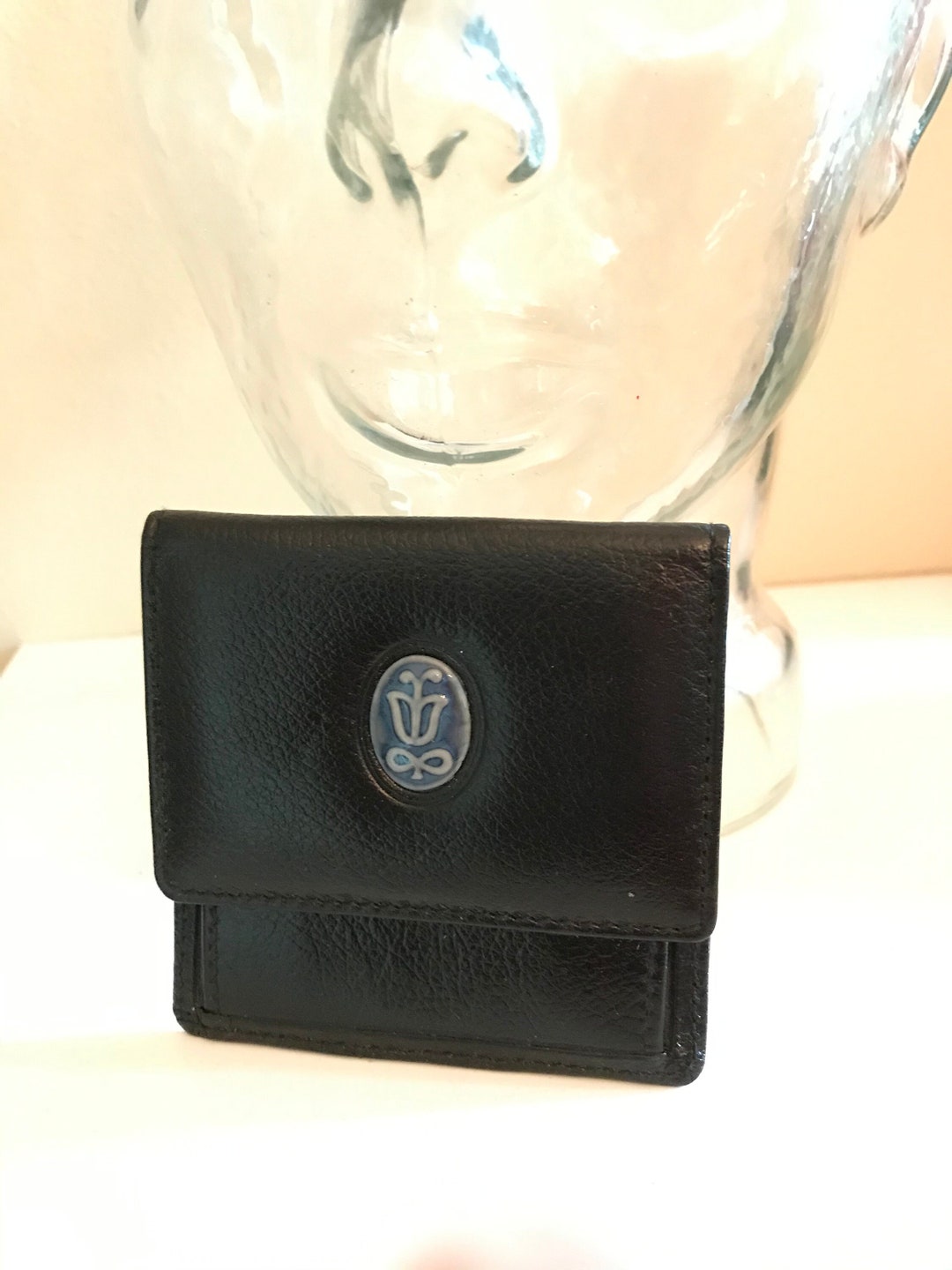 Lladro Society Black Leather Coin and Cards Wallet. - Etsy