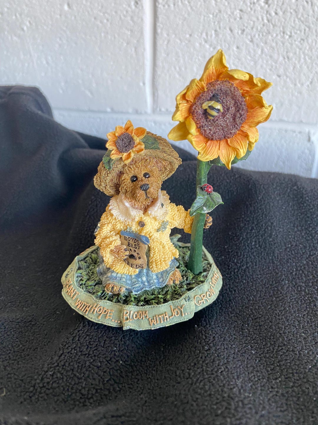 Vintage Boyds Bears Bearstone Resin Figurine by Blossom B. Berriweather ...