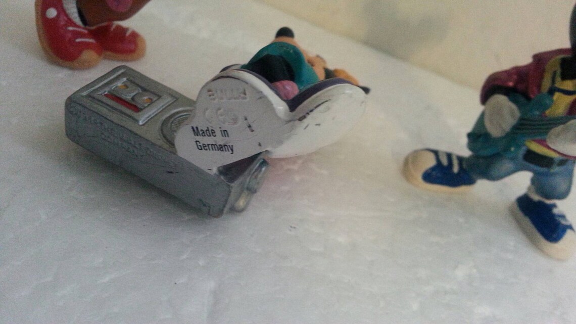 Mickey Mouse and Minnie Mouse Bully Figurines Made in | Etsy