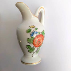 Miniature Porcelain Vases, Lot of Three Mini Curio Cabinet Collection ...