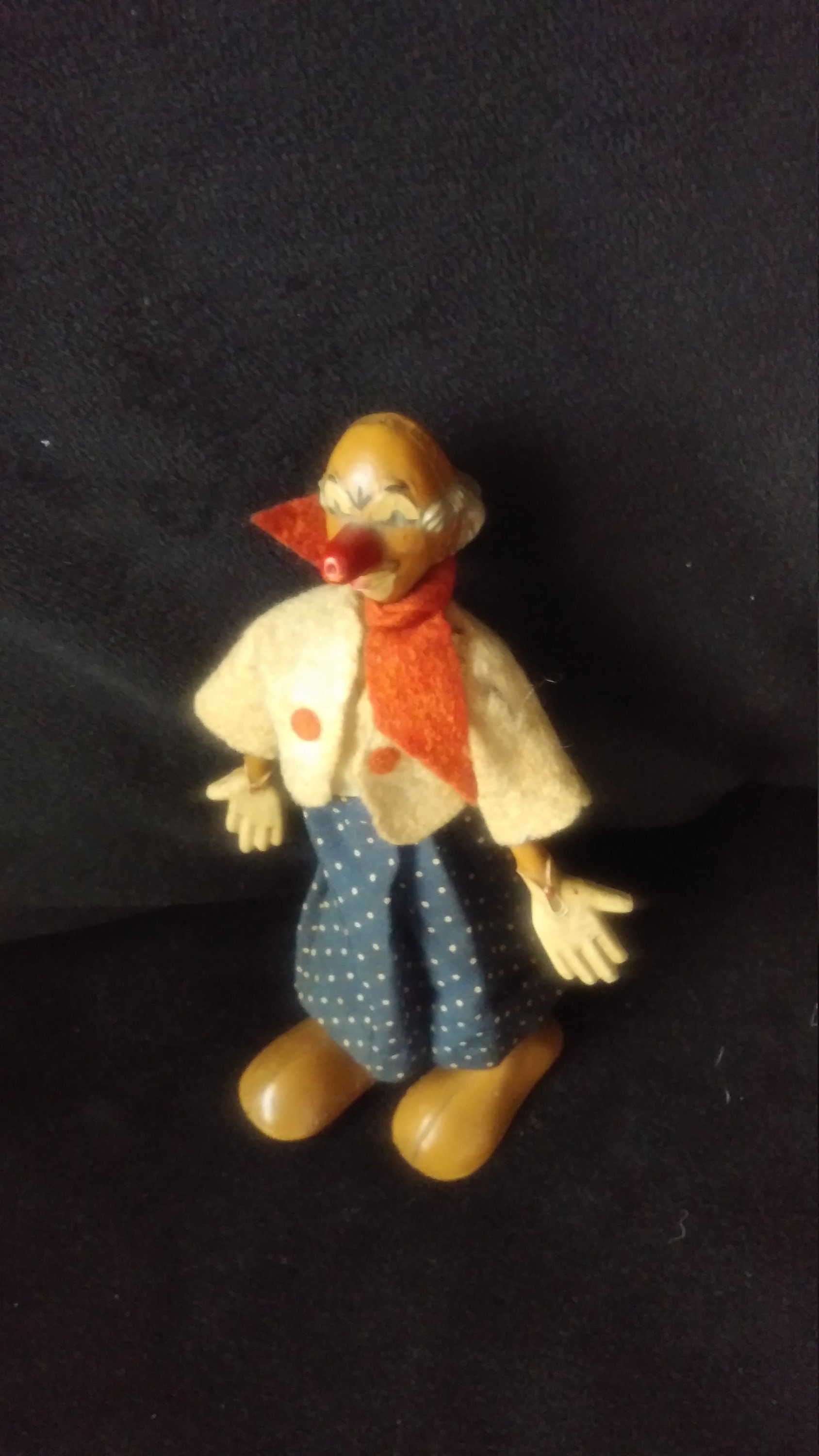 Vintage 1940s Germany Bendy Rubber Clown Figurine 6 Tall | Etsy