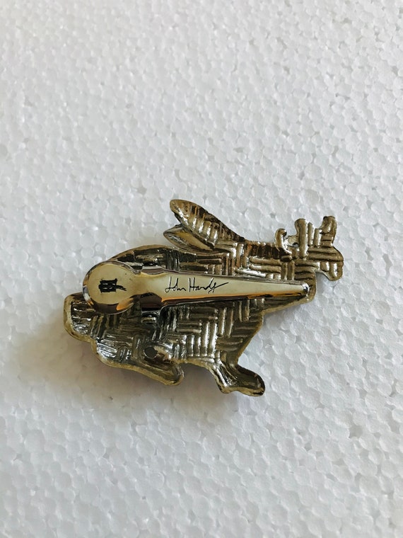 Vintage Wonderful Signed John Hardy Bunny Rabbit Scar… - Gem