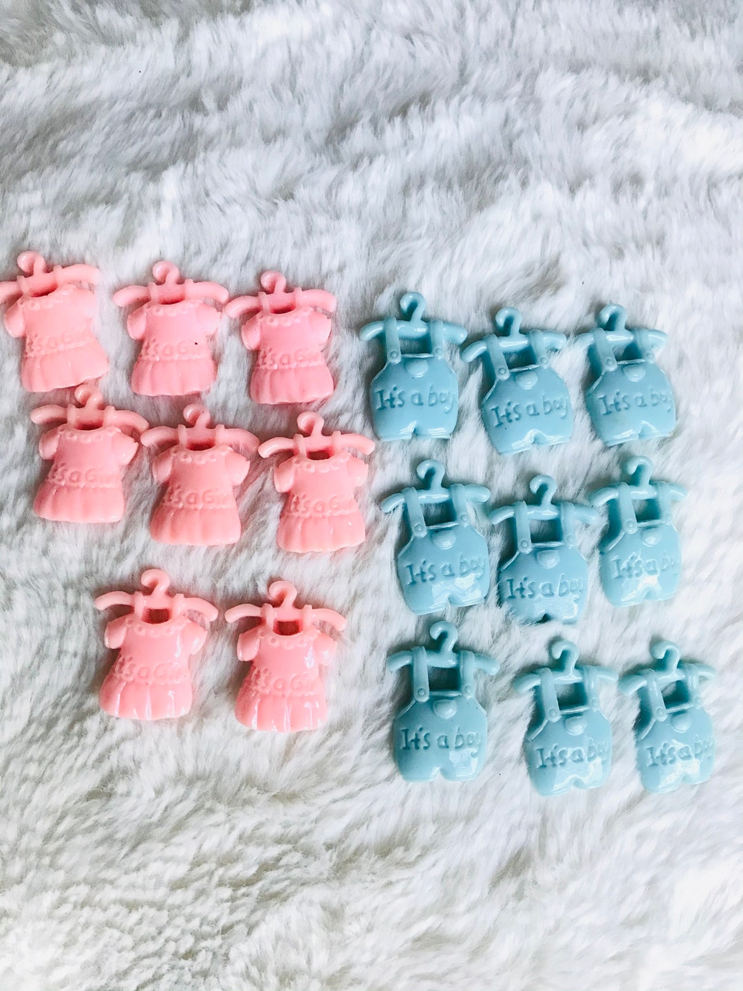 Baby Girls Baby Boy Plastic Clothes Cabochons. Baby Shower - Etsy