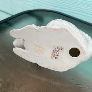 The Toscany White Ceramic Squirrel Figurine, Japan. - Etsy