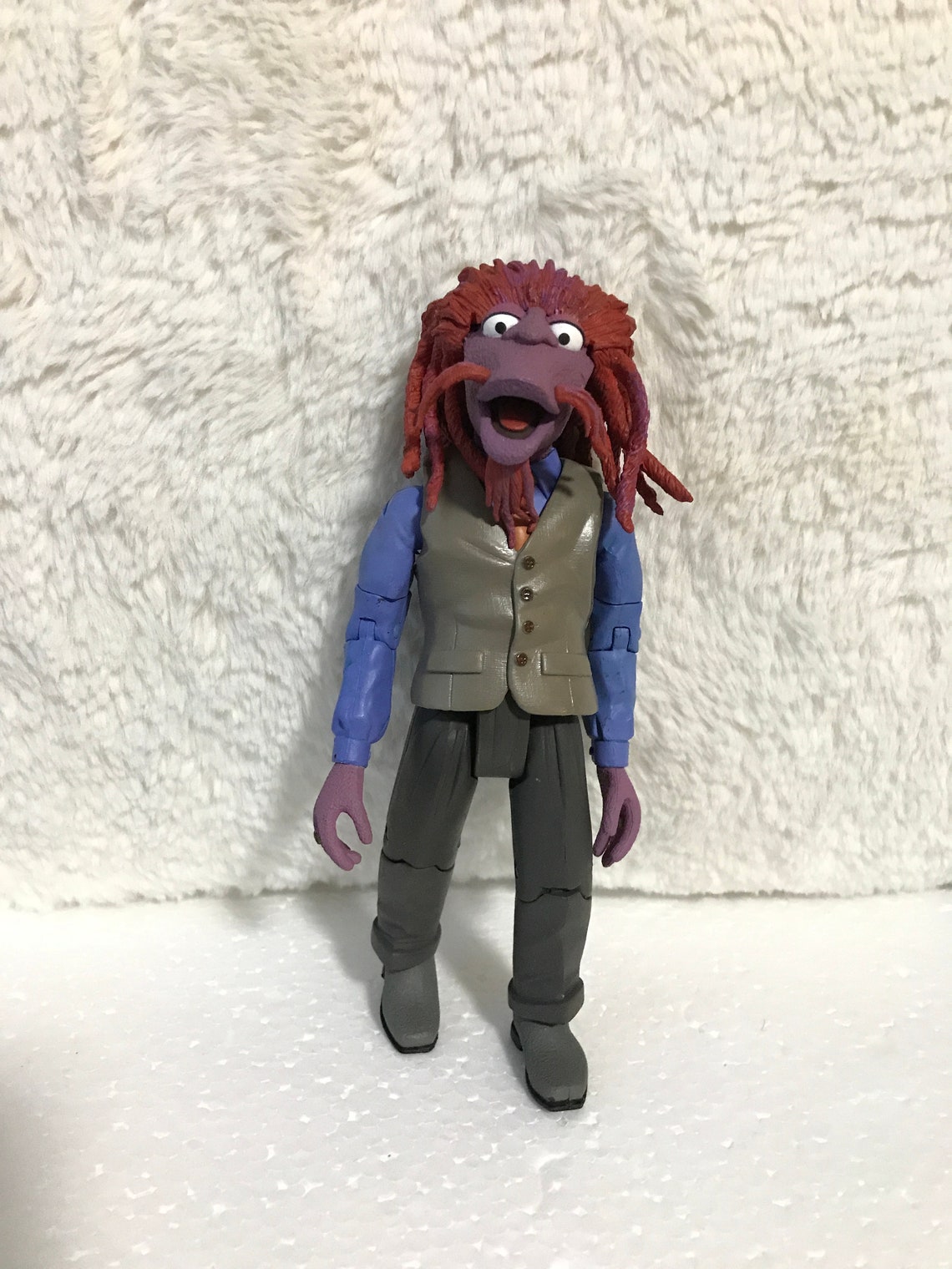 Vintage Muppet Collectible Clifford Action Figurine With - Etsy