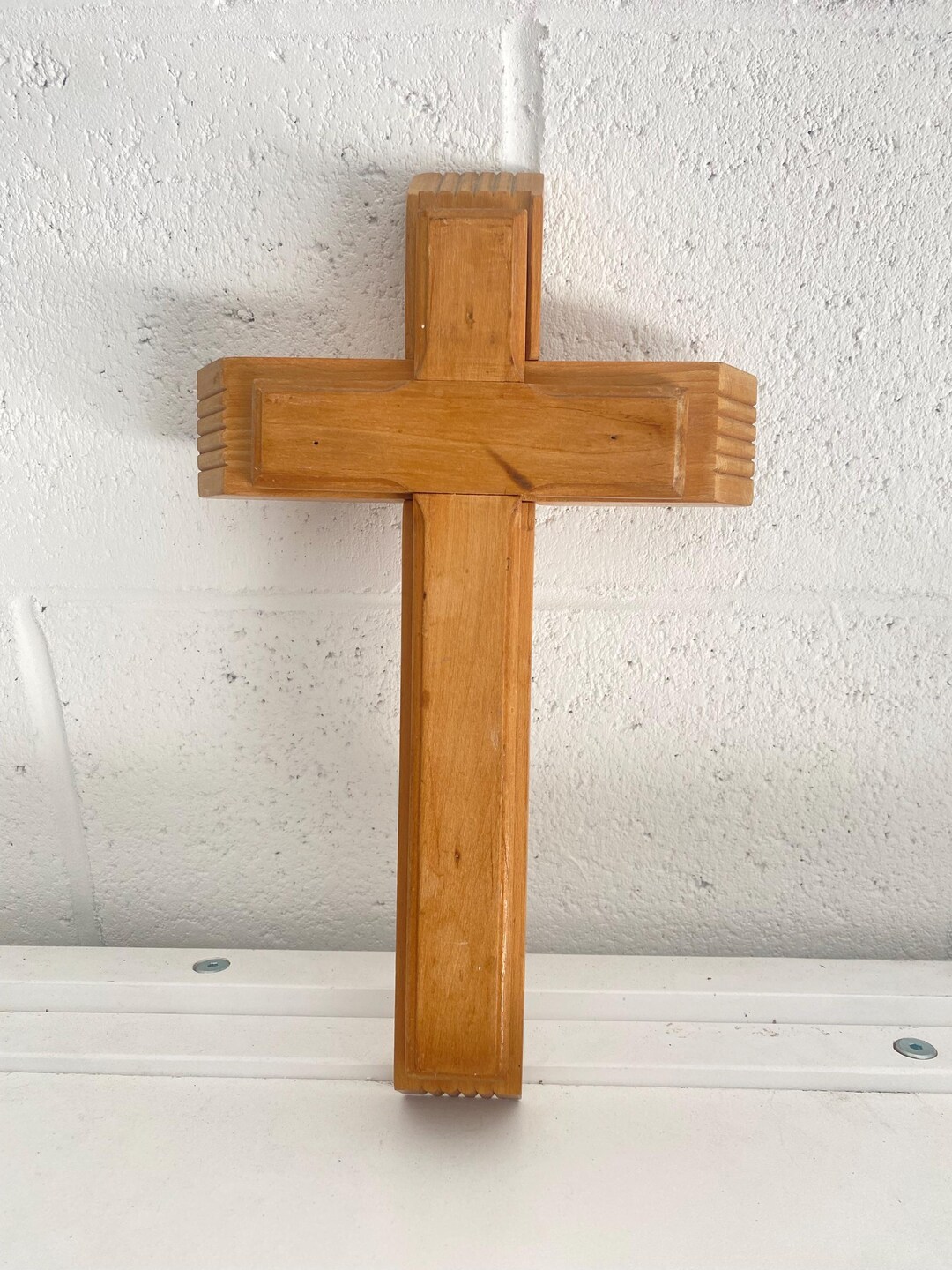 Vintage Wood Sick Call Last Rights Set Cross. - Etsy