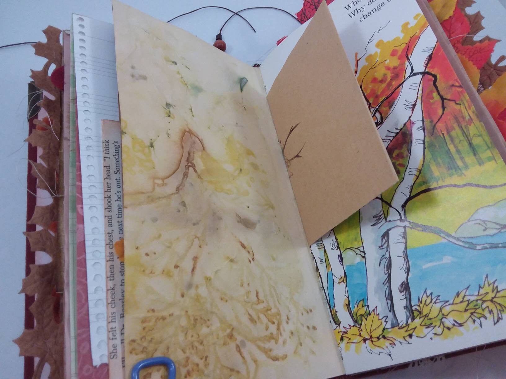 Fall into Autumn Journal / Junk Journal / Art Journal / Diary | Etsy