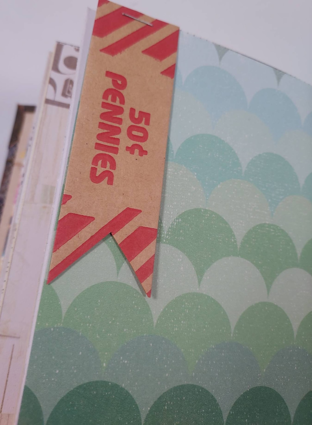 Set of 15 Paper Penny Rolls/ Journal Tuck Spots/ Vintage Ephemera ...