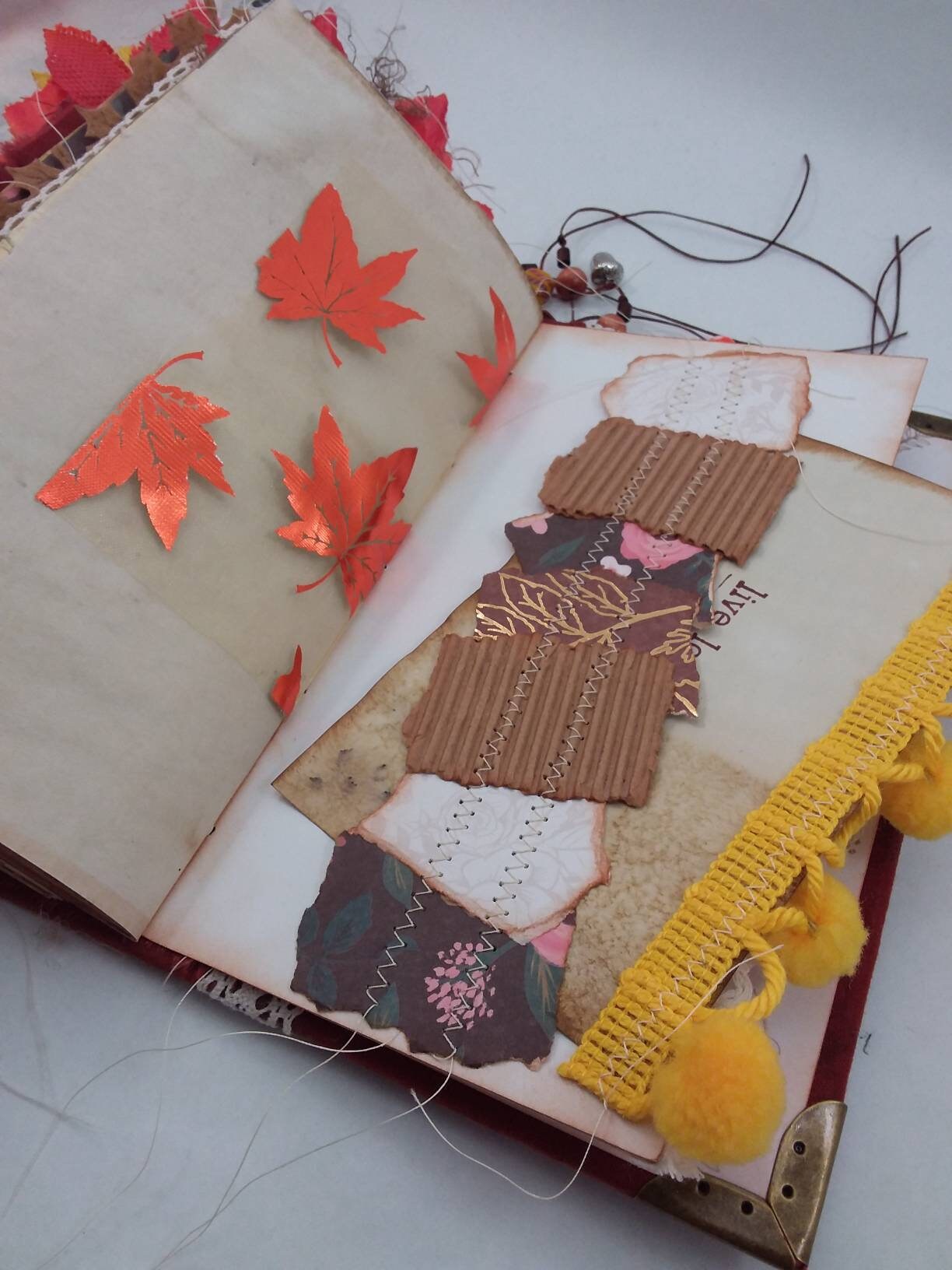 Fall Into Autumn Journal / Junk Journal / Art Journal / Diary ...
