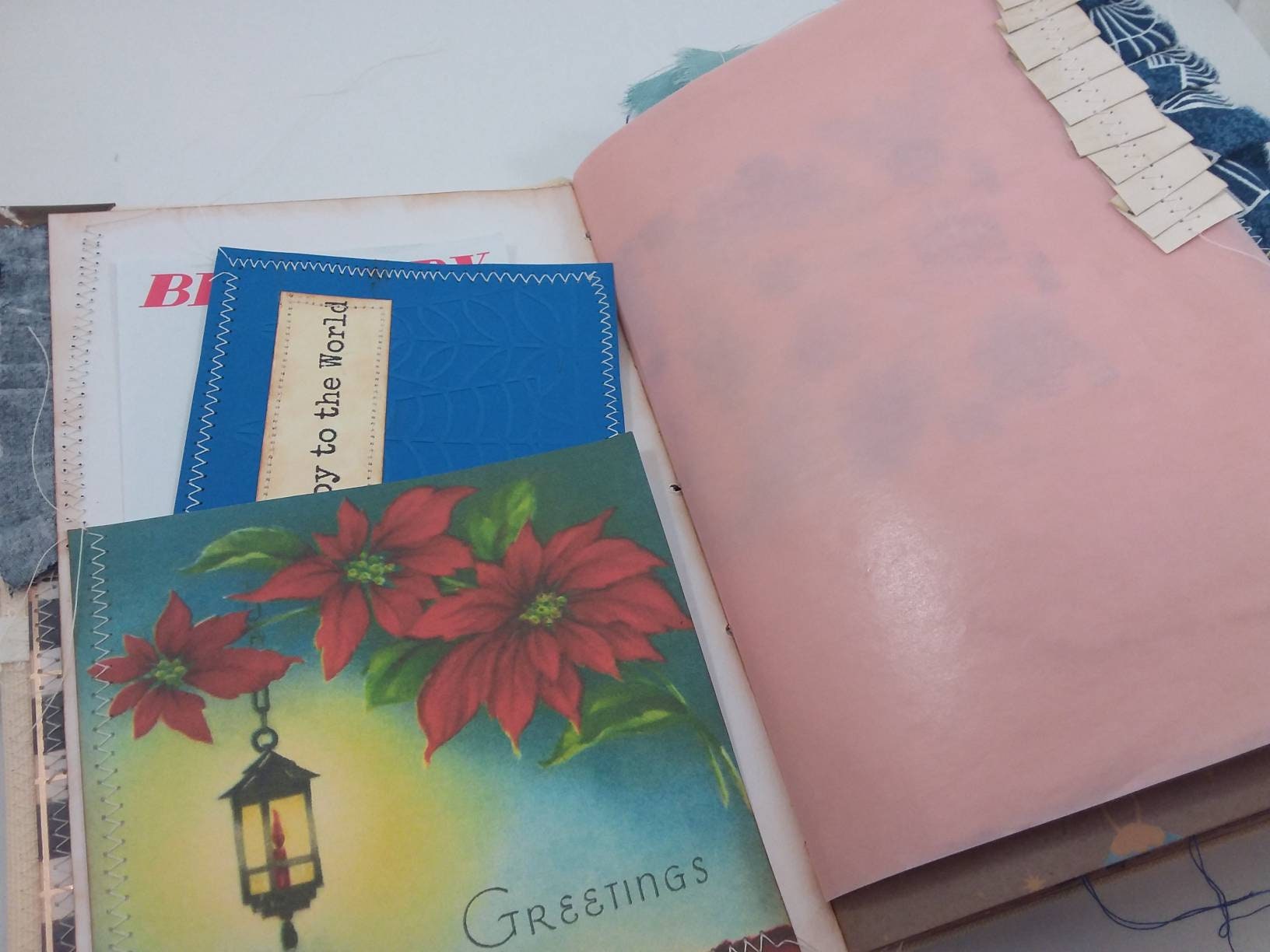 Merry and Bright Christmas December Daily Journal/ Junk Journal / Art ...