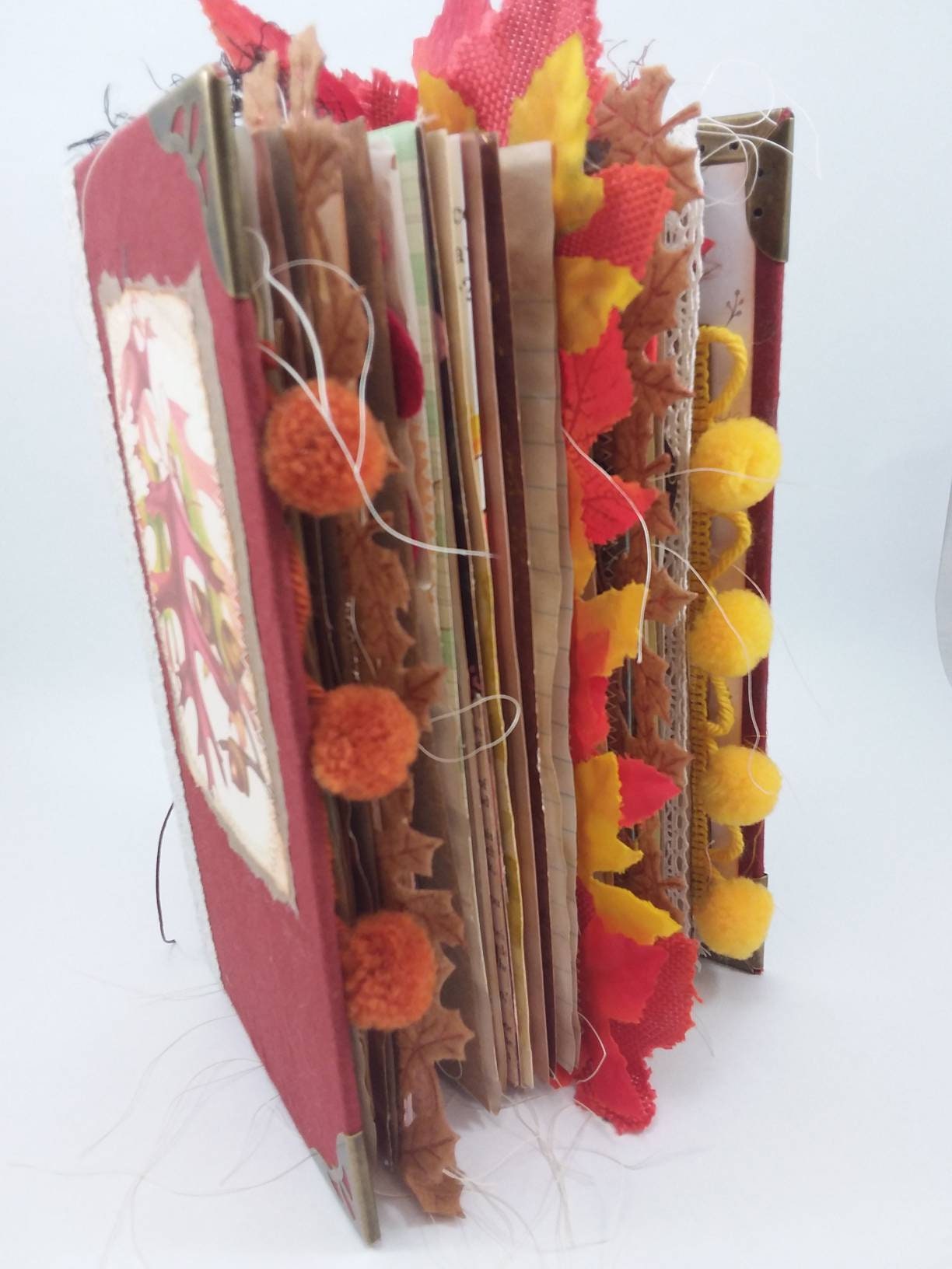 Fall into Autumn Journal / Junk Journal / Art Journal / Diary | Etsy