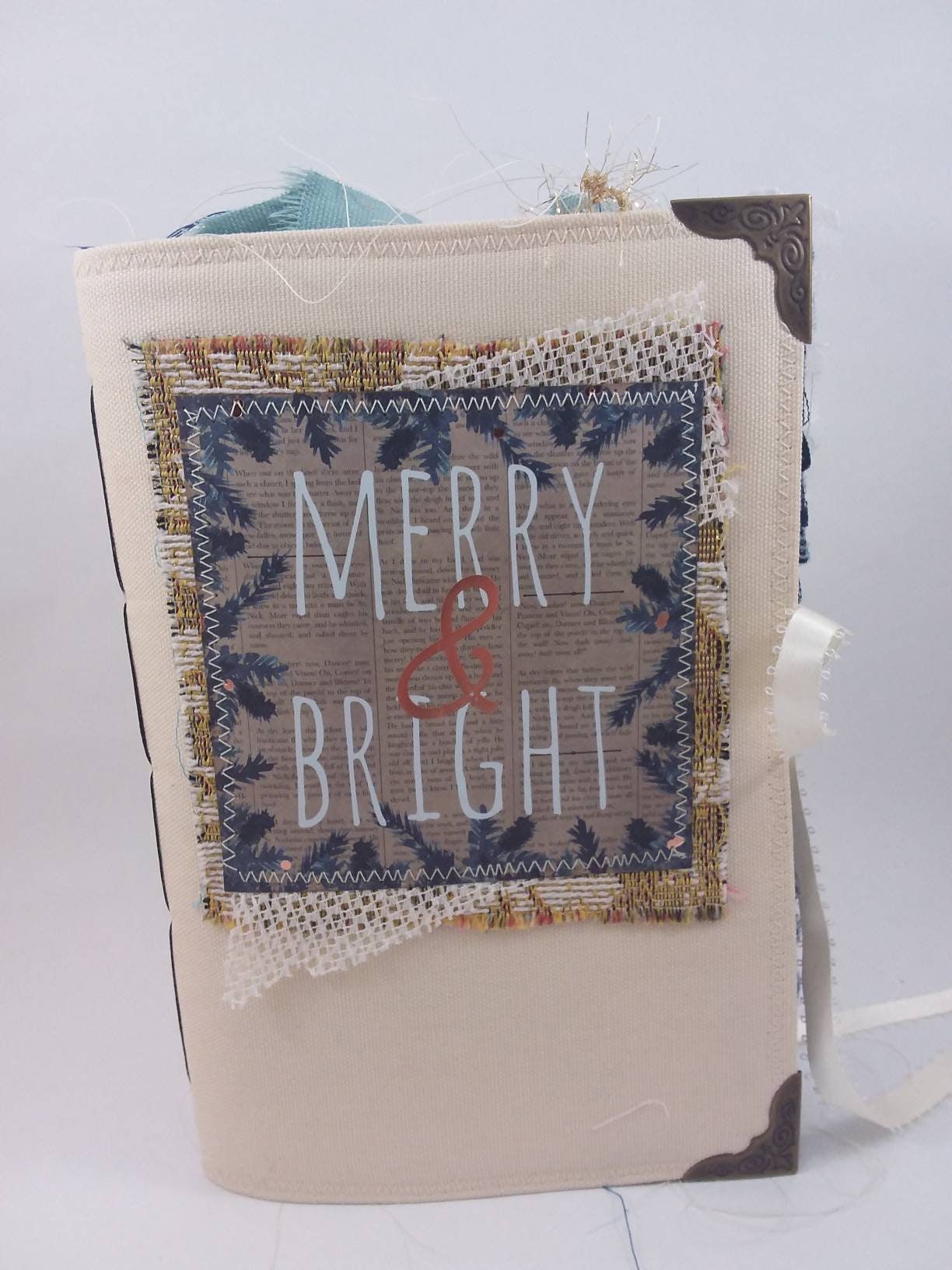 Merry and Bright Christmas December Daily Journal/ Junk | Etsy