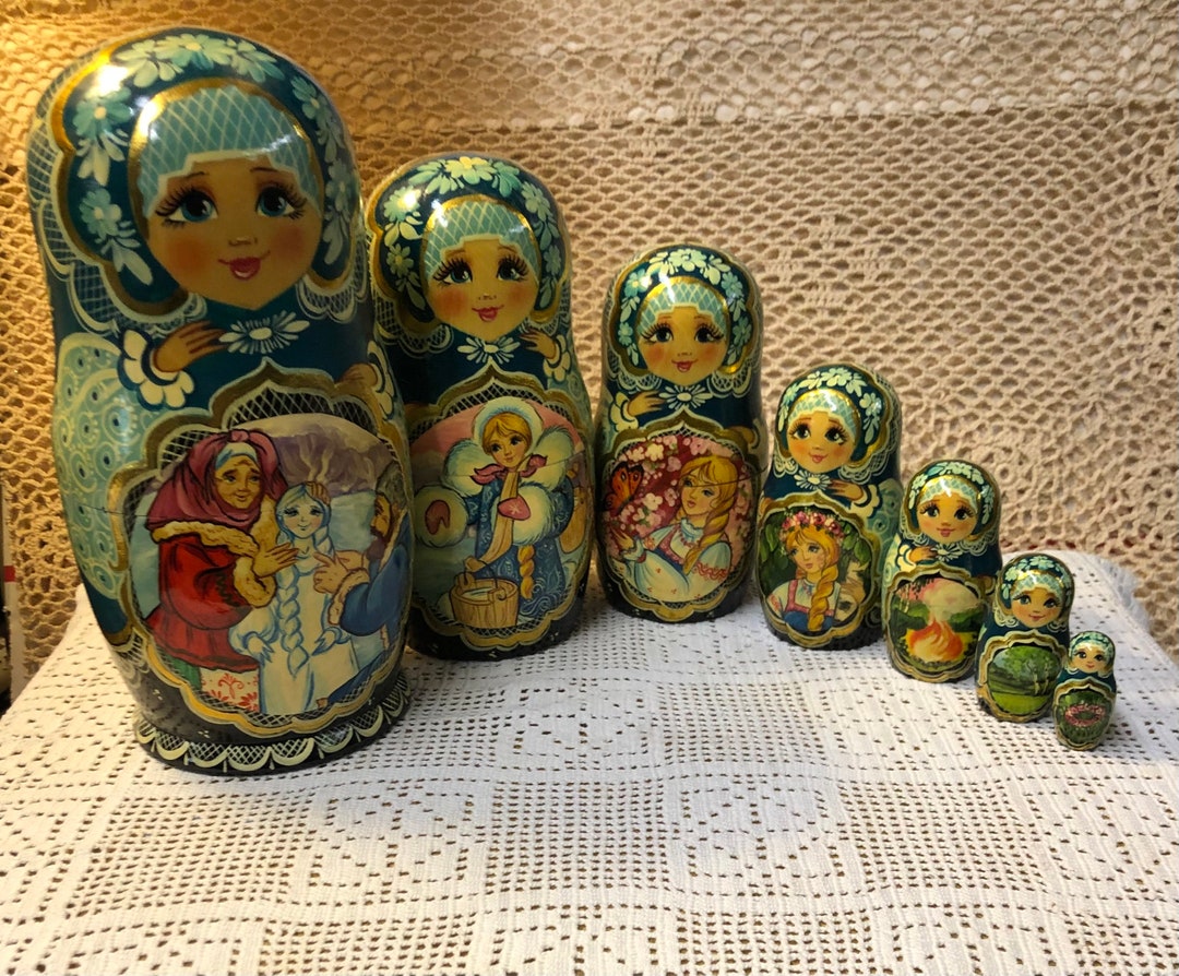 Russian Nesting Doll , 7pc - Etsy