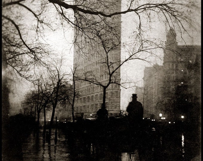 Edward Steichen Photo the Flatiron Building 1905 New York - Etsy