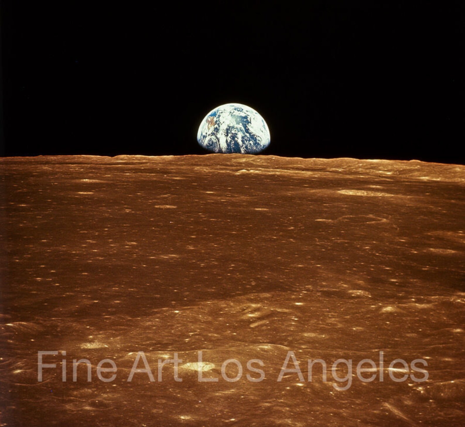 NASA Photo, Earthrise From Surface of the Moon - Etsy
