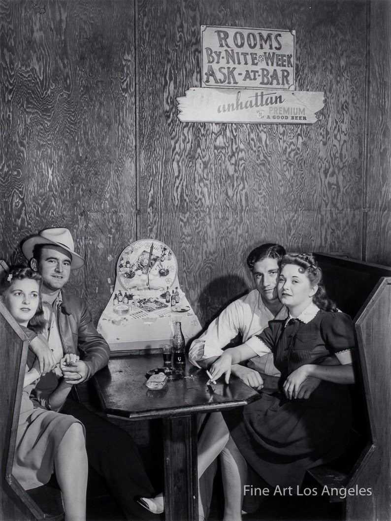 Marion Post Wolcott two Couples in a Juke Joint | Etsy