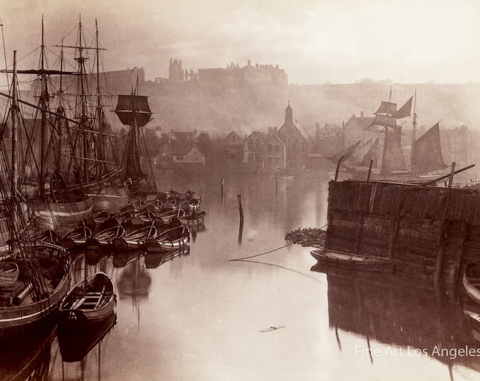 Frank Meadows Sutcliffe Photo Whitby, England, 1880s | Vintage Photo ...