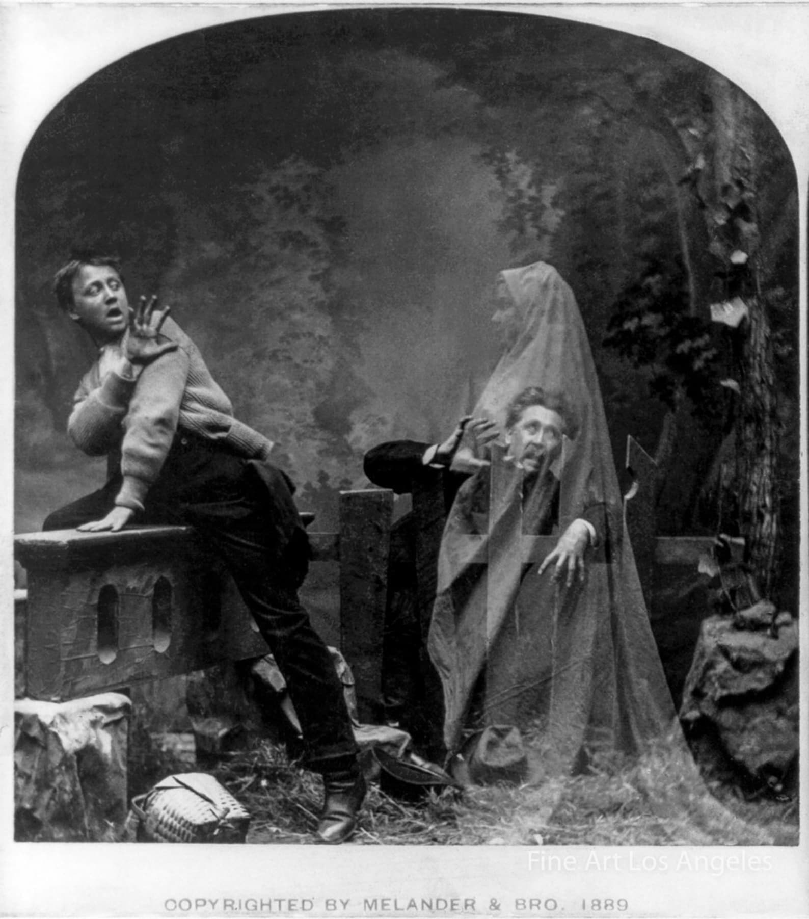 Early "spirit Photo" 1889 - Etsy