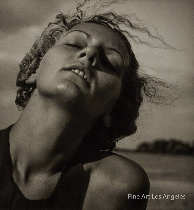 Rudolf Koppitz Photo Portrait of a Woman Outdoors Vienna | Etsy