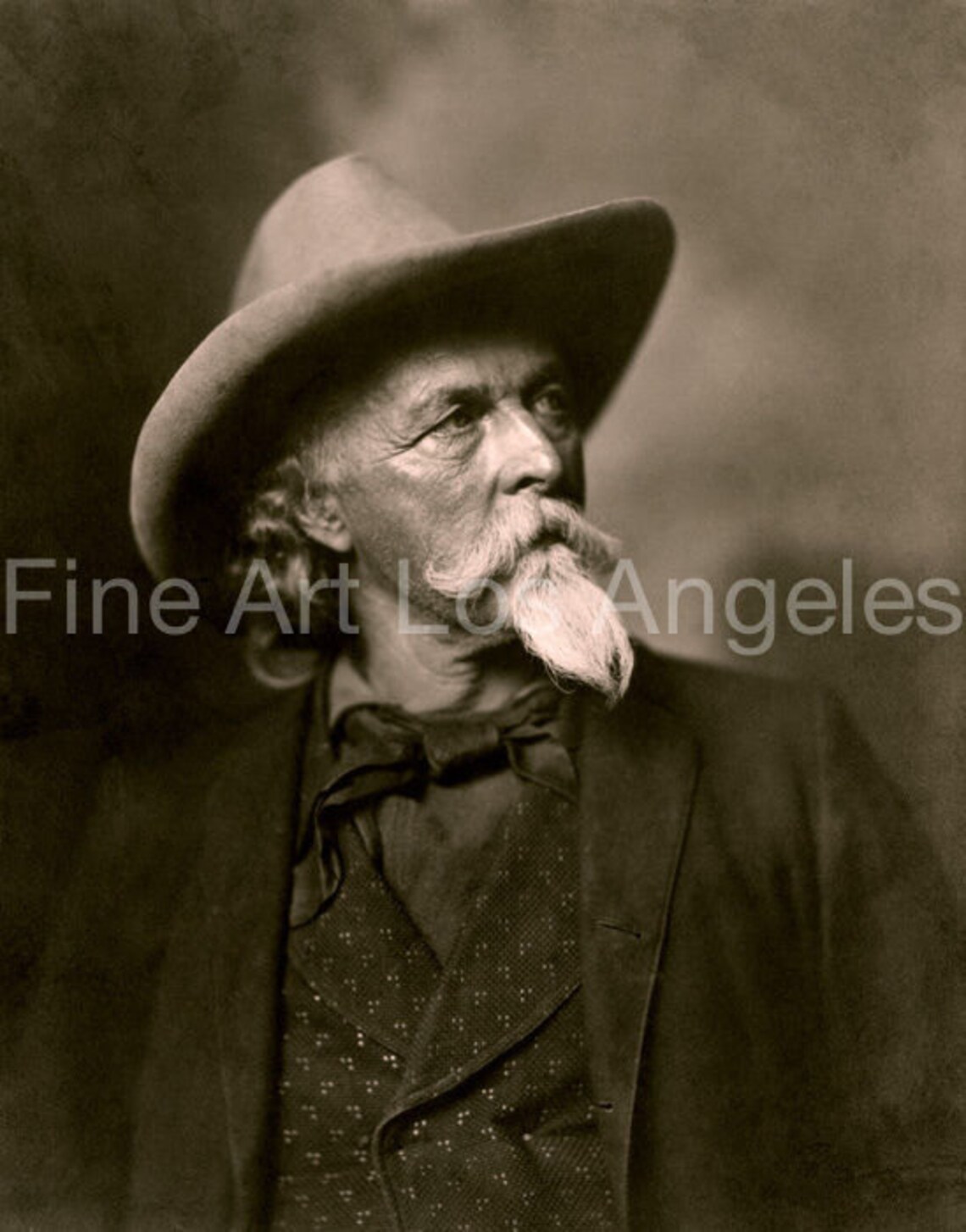 Photo Portrait of William F. Cody buffalo Bill - Etsy