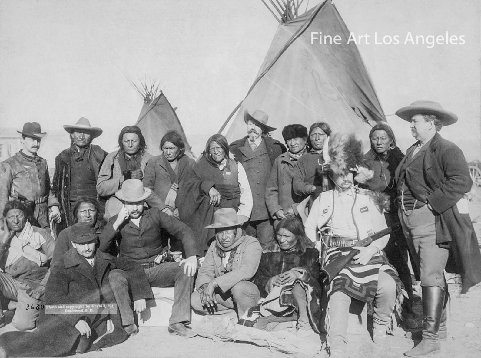 John C.H. Grabill "indian Chiefs and U.S. Officials" 1891 - Etsy