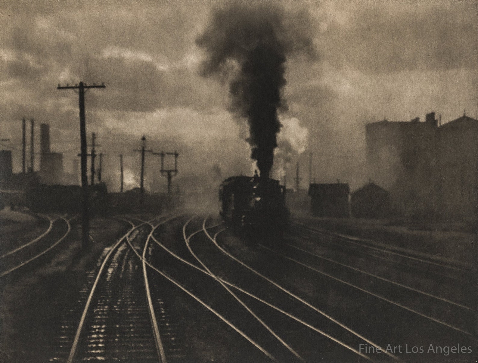 Alfred Stieglitz Photo the Hand of Man 1902 Trains - Etsy