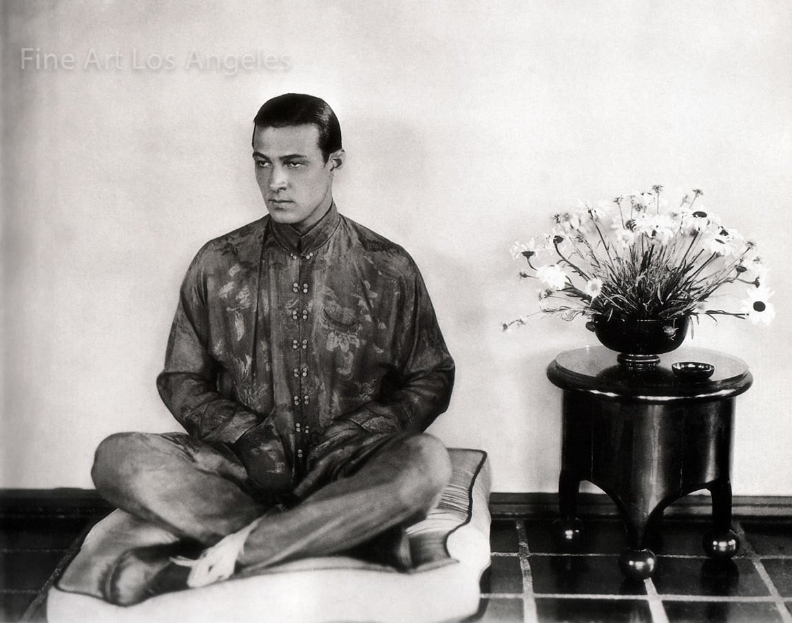 James Abbe Photo, Actor Rudolph Valentino, 1924 - Etsy
