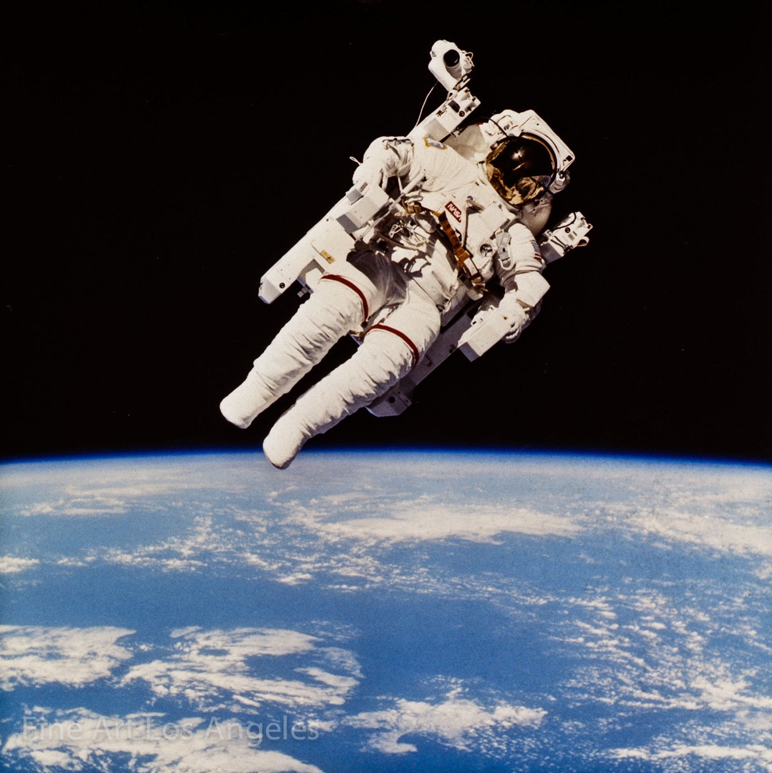 NASA Photo First Untethered Space Walk 1984 - Etsy
