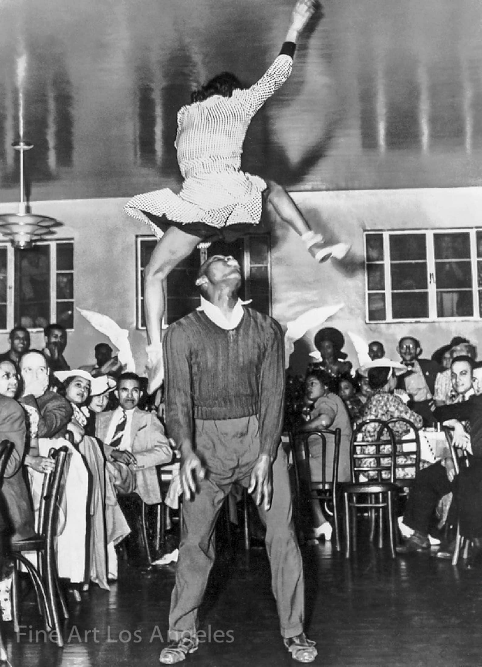 Dance Photo of Lindy Hoppers Frankie Manning, Ann Johnson, 1941 - Etsy