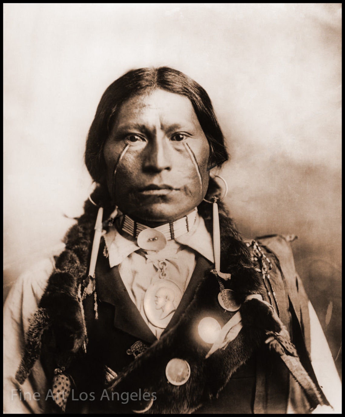 William Henry Jackson Photo, Apache Chief James A. Garfield, Colorado ...