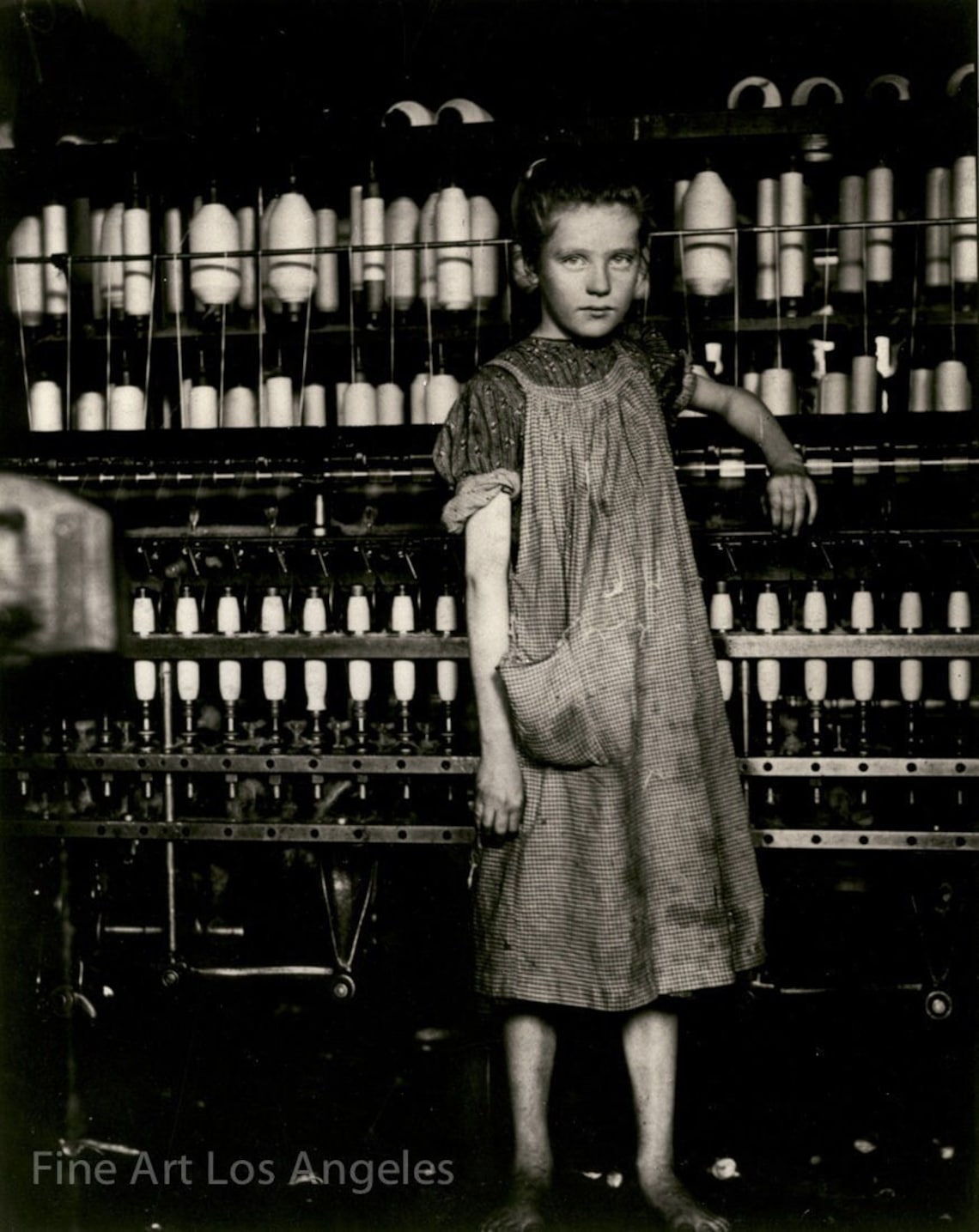 Lewis Hine Photo addie Card 12 Year Old Mill - Etsy