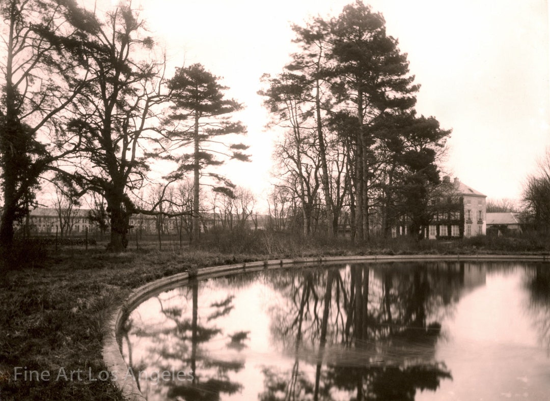 Eugene Atget Photo, Paris Park, Reflected Trees, 1910-1920, Large 13x19 ...