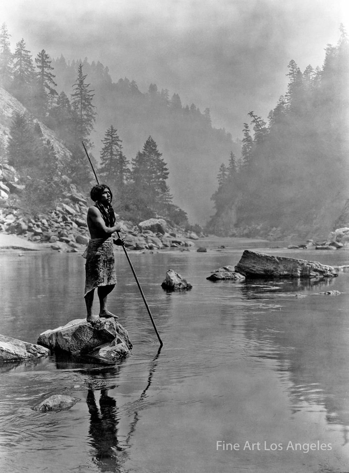 Edward Curtis Photo a Smoky Day at the Sugar Bowl - Etsy