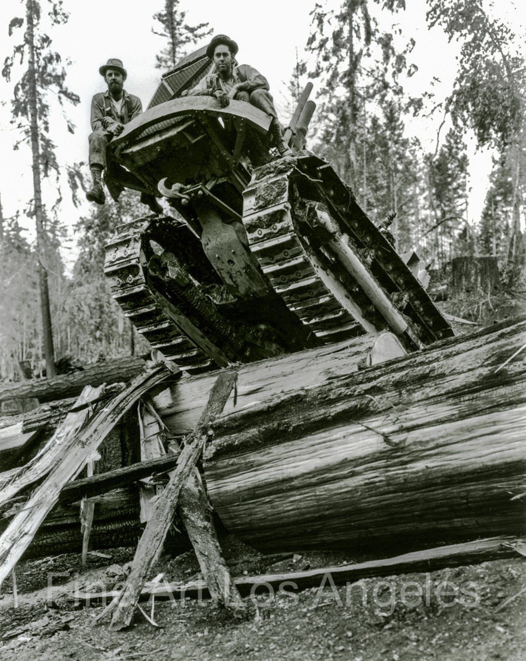 Photo of Loggers, 1928, National Archives - Etsy