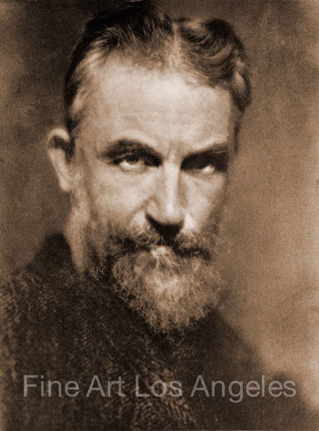 Alvin Langdon Coburn Photo of George Bernard Shaw - Etsy